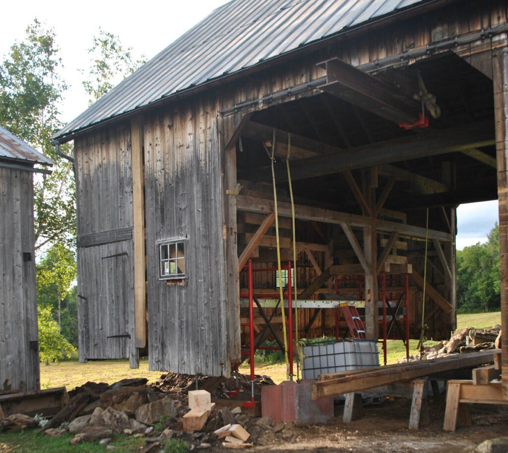 Restoration Puts the Middle Barn on Solid Footing | Vermont Family Forests